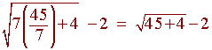 Radical Equations and Complex Numbers
